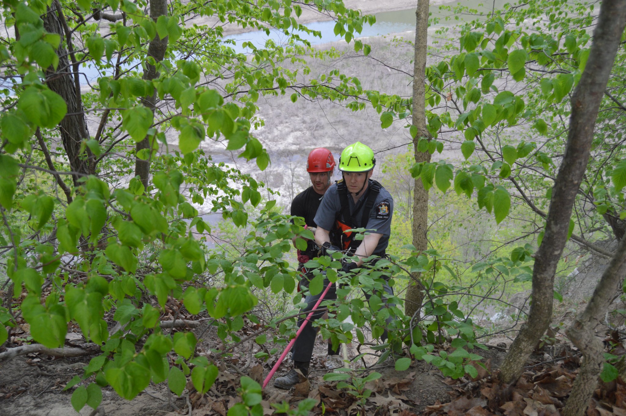 Hiker rescued after falling 250 feet in gorge at upstate park