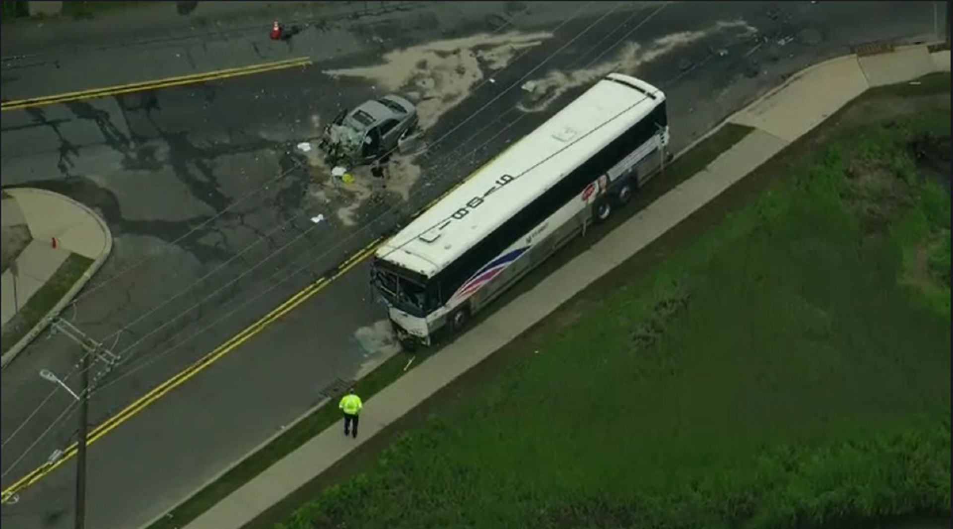 Police: Driver killed when vehicle collides with NJ Transit bus