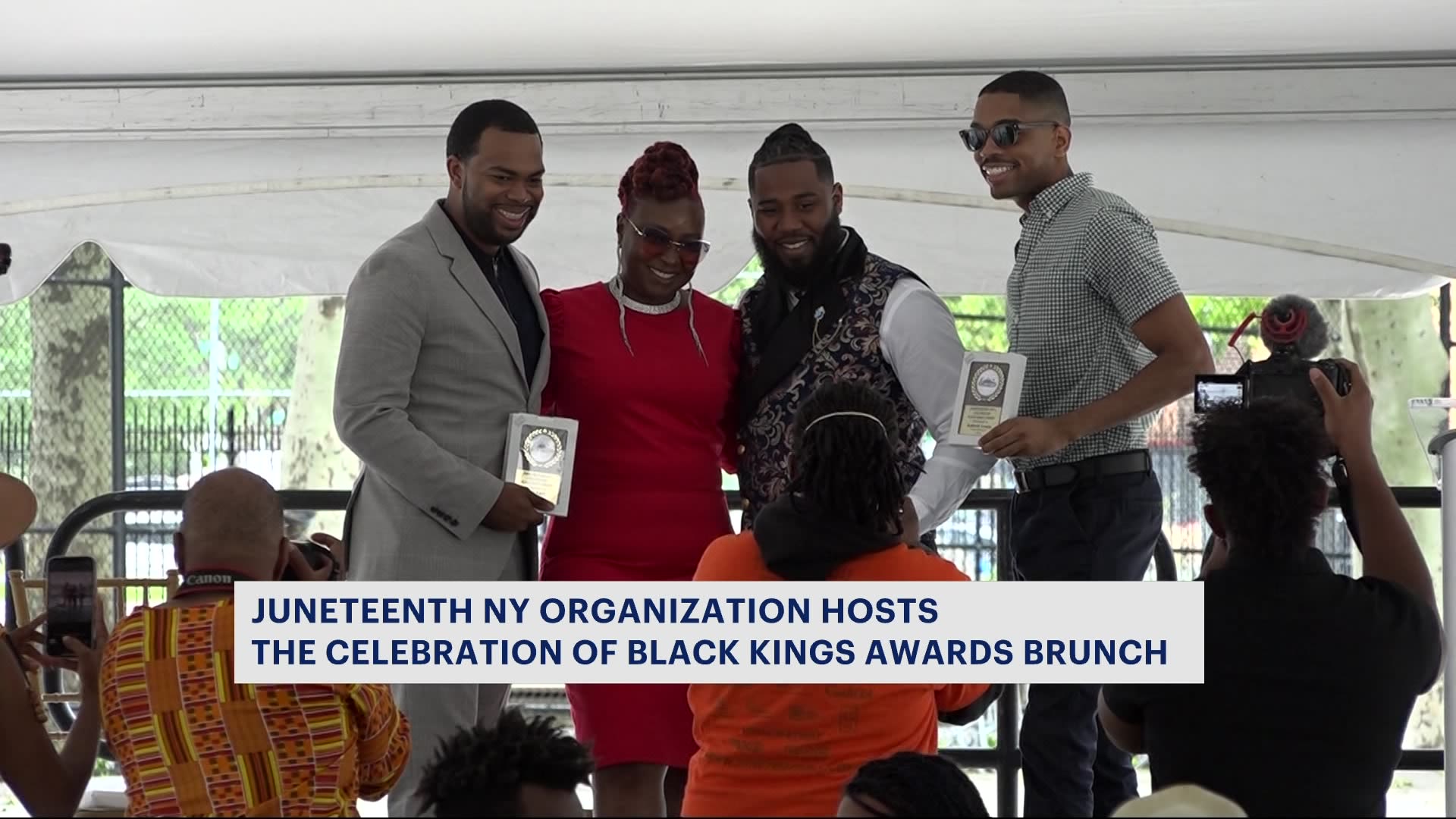 News 12’s Phil Taitt honored at Juneteenth NYC Awards