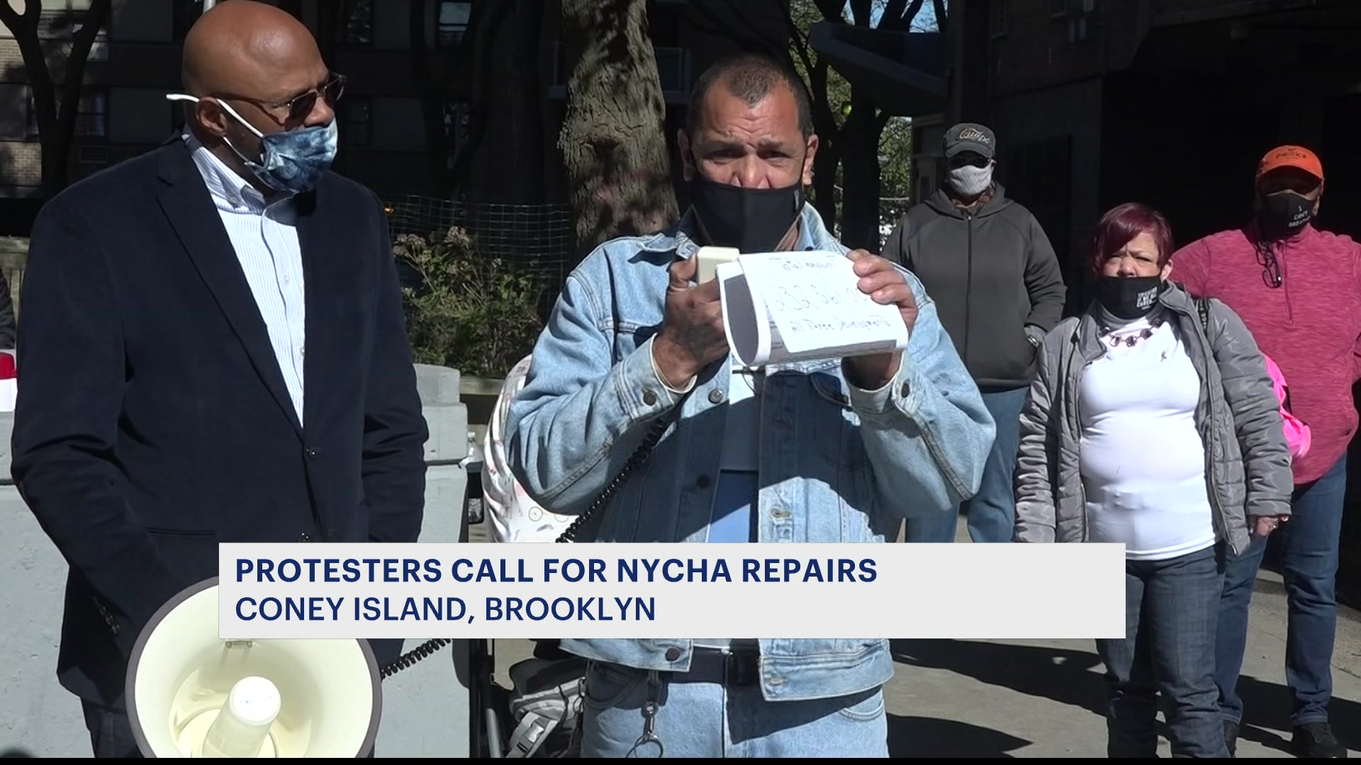 Coney Island residents demand for NYCHA to repair Hurricane Sandy damages