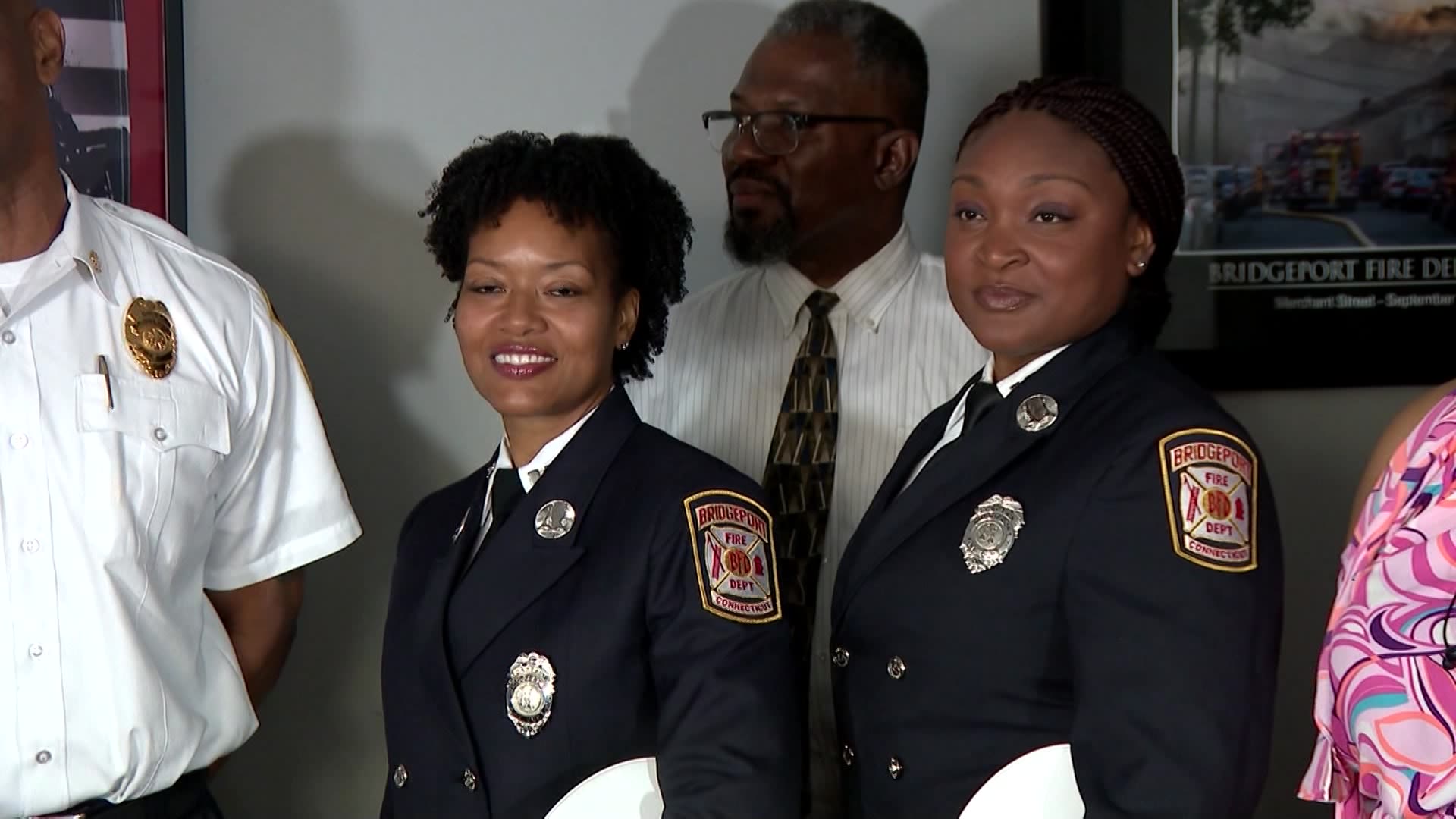 'A proud moment.' Bridgeport Fire Department promotes first 2 women ...