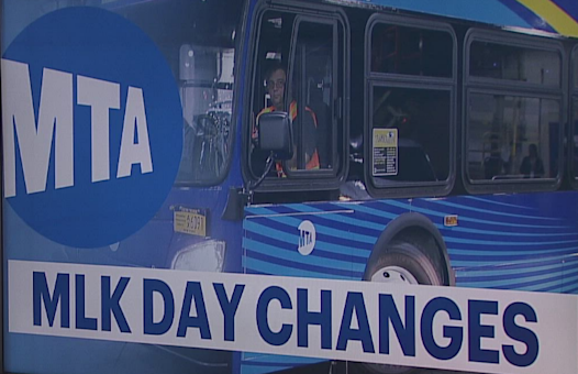 MTA alerts commuters of schedule changes planned for Martin Luther King ...