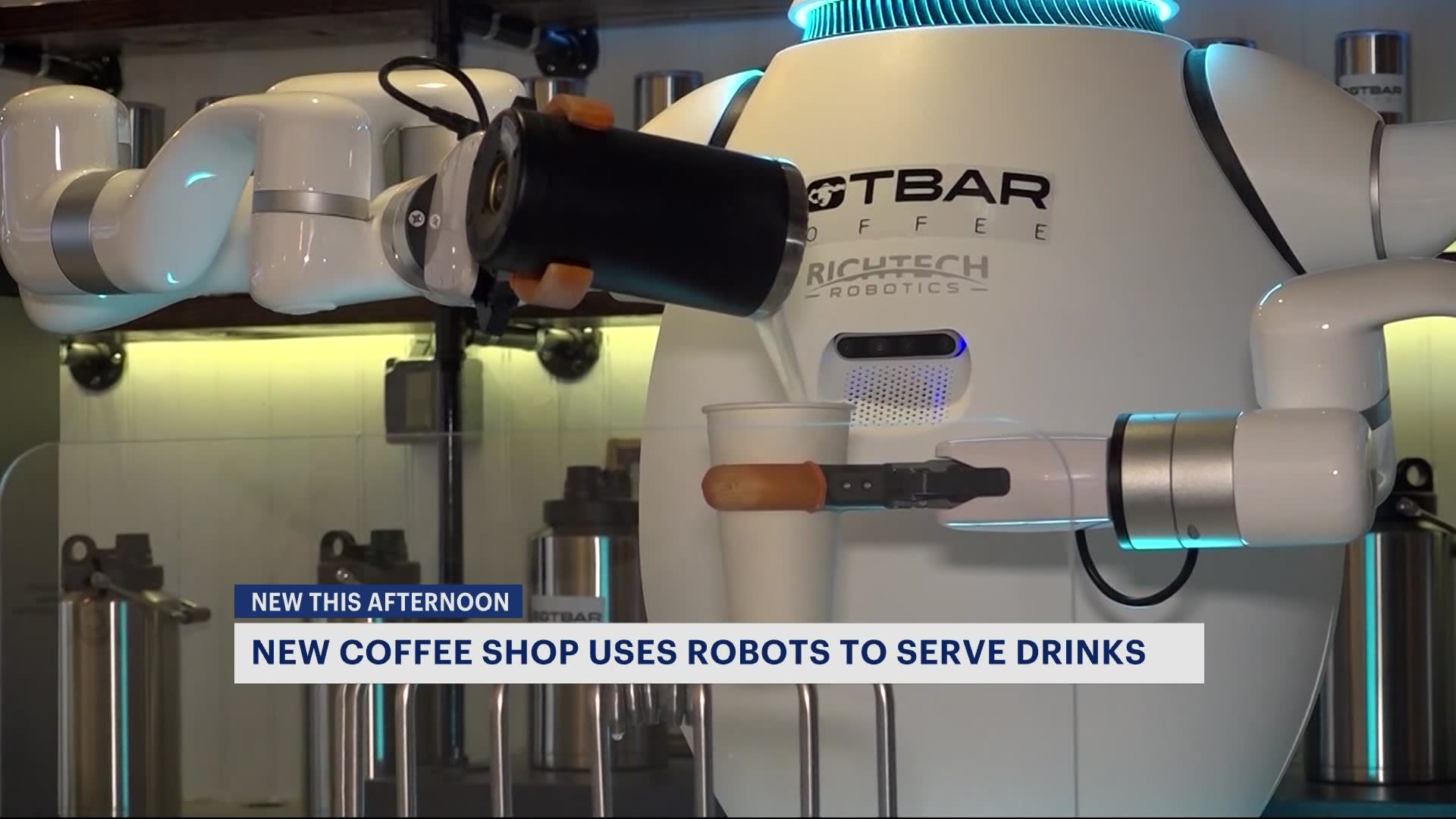 Botbar: New Greenpoint coffee shop using robots to serve drinks