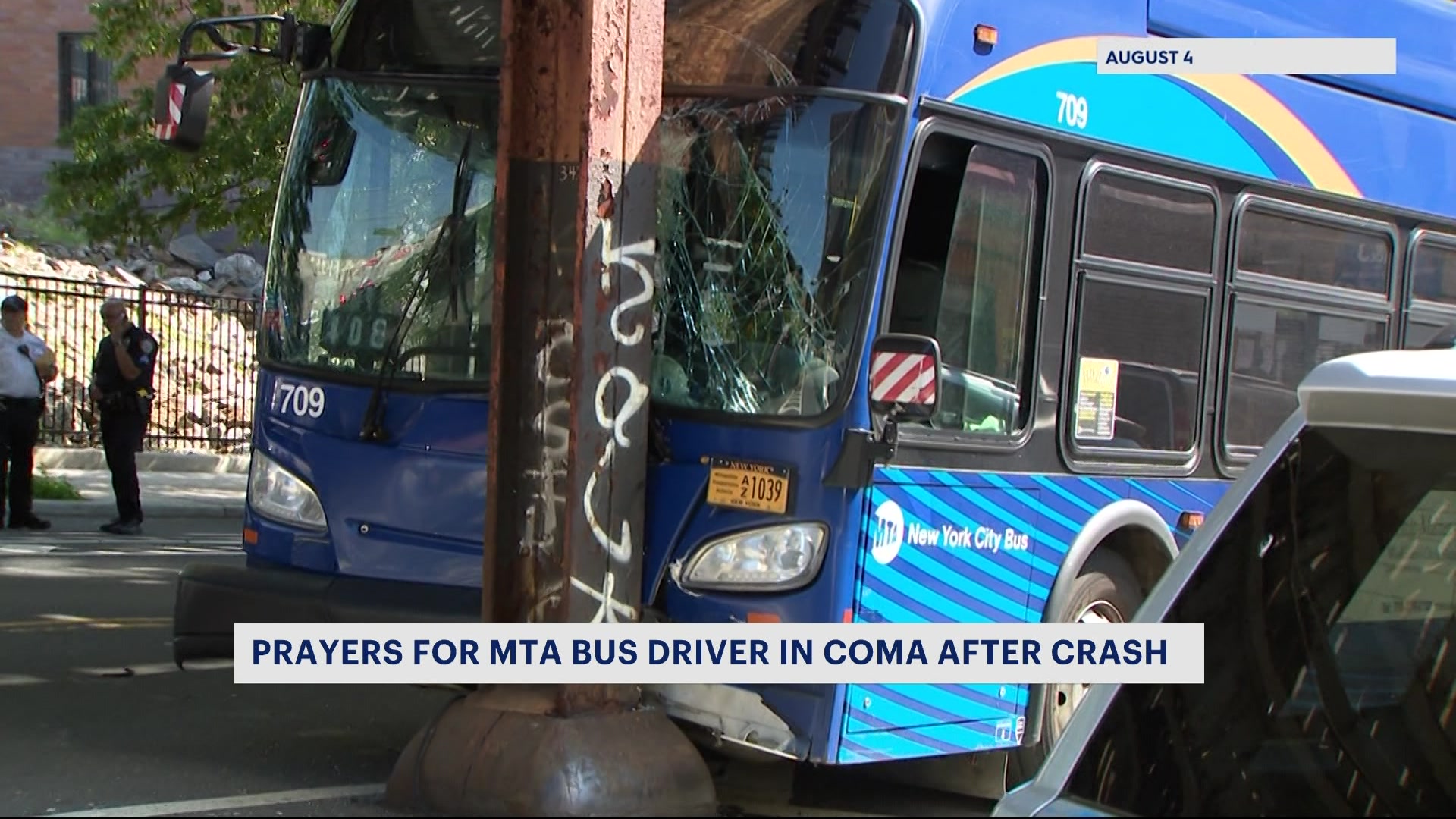 MTA driver fighting for life after heart attack on the job