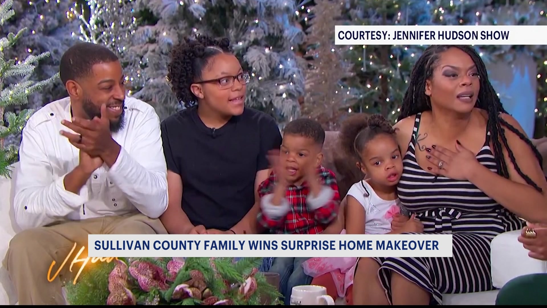 Sullivan County foster family wins surprise makeover on national TV