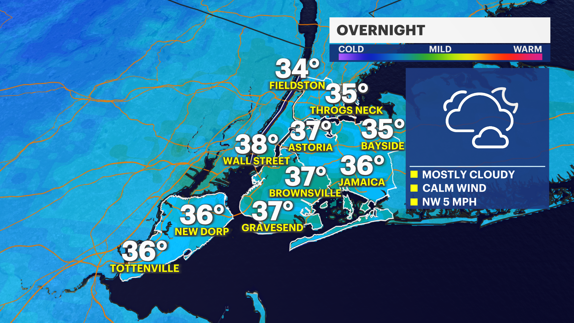 STORM WATCH: Wintry mess to impact Tuesday morning commute in NYC