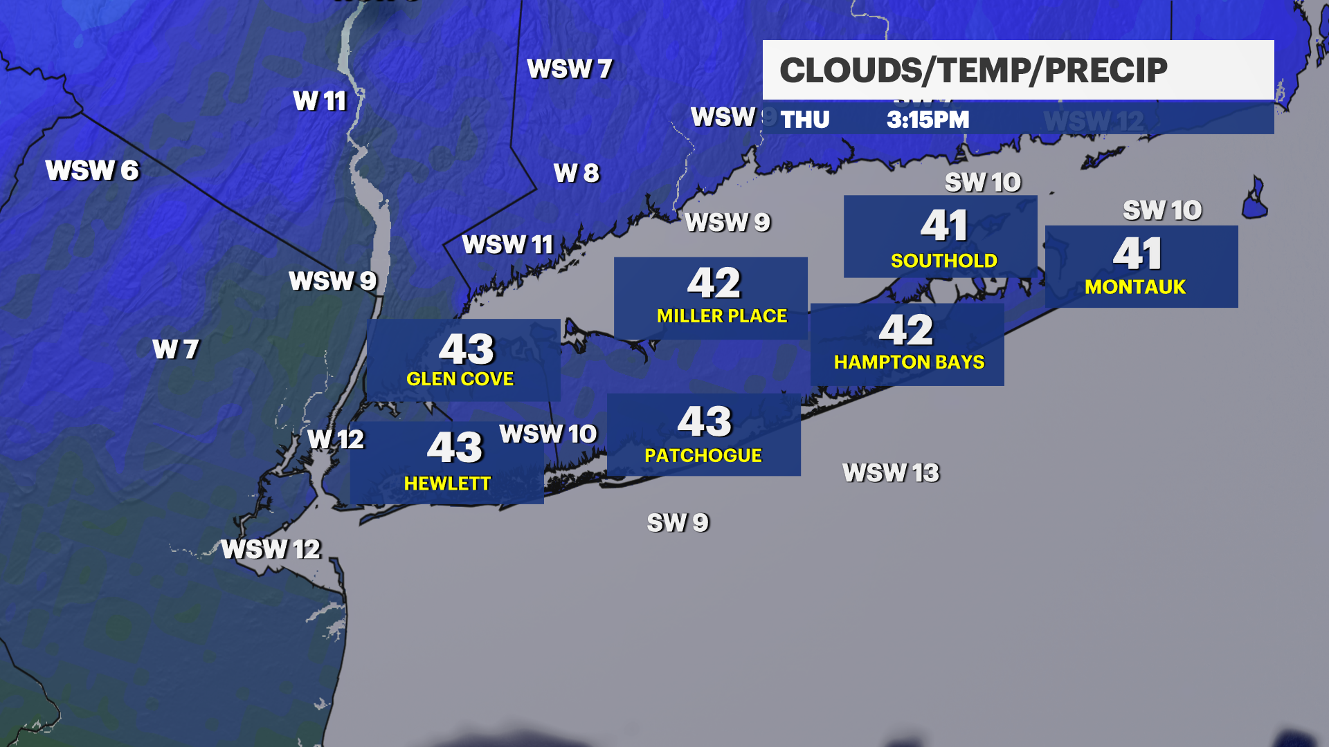 Mostly cloudy and chilly Wednesday before chance for rain late Thursday