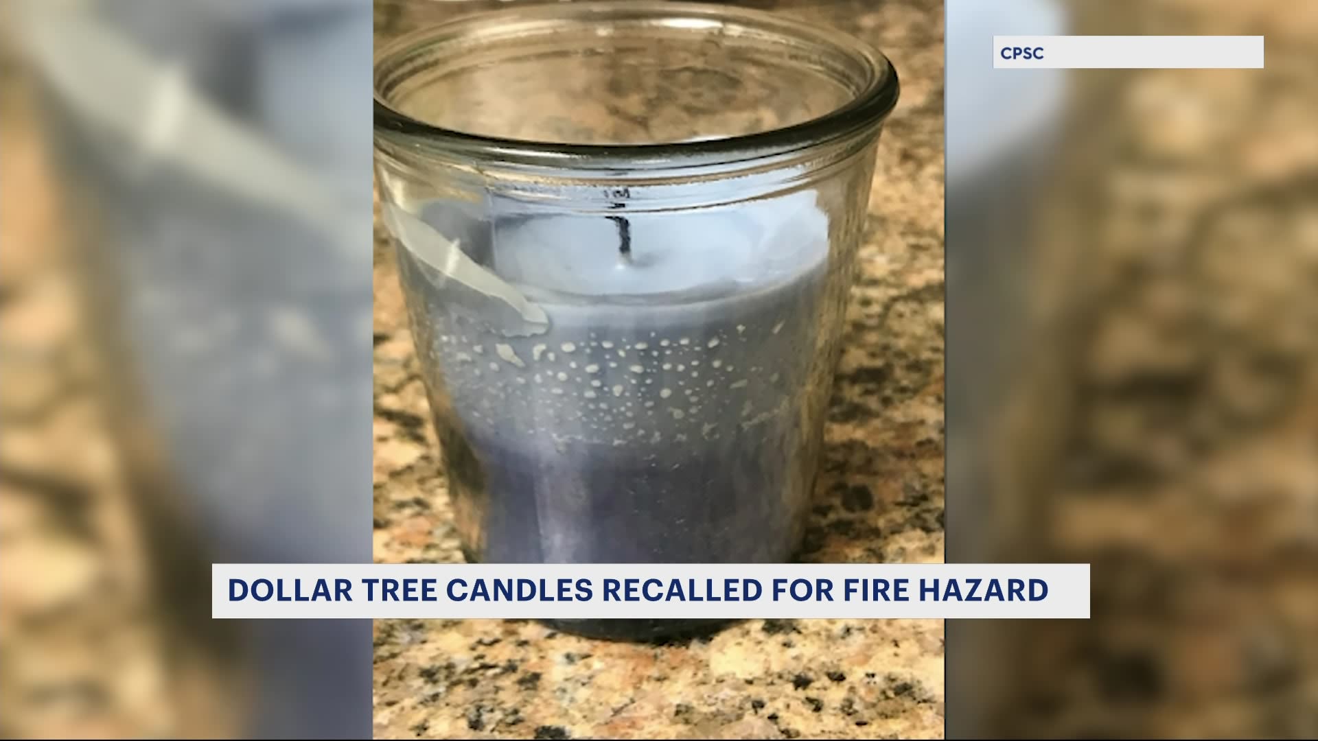 Recall Alert: 143,000 candles from Dollar Tree can cause fire and burn ...