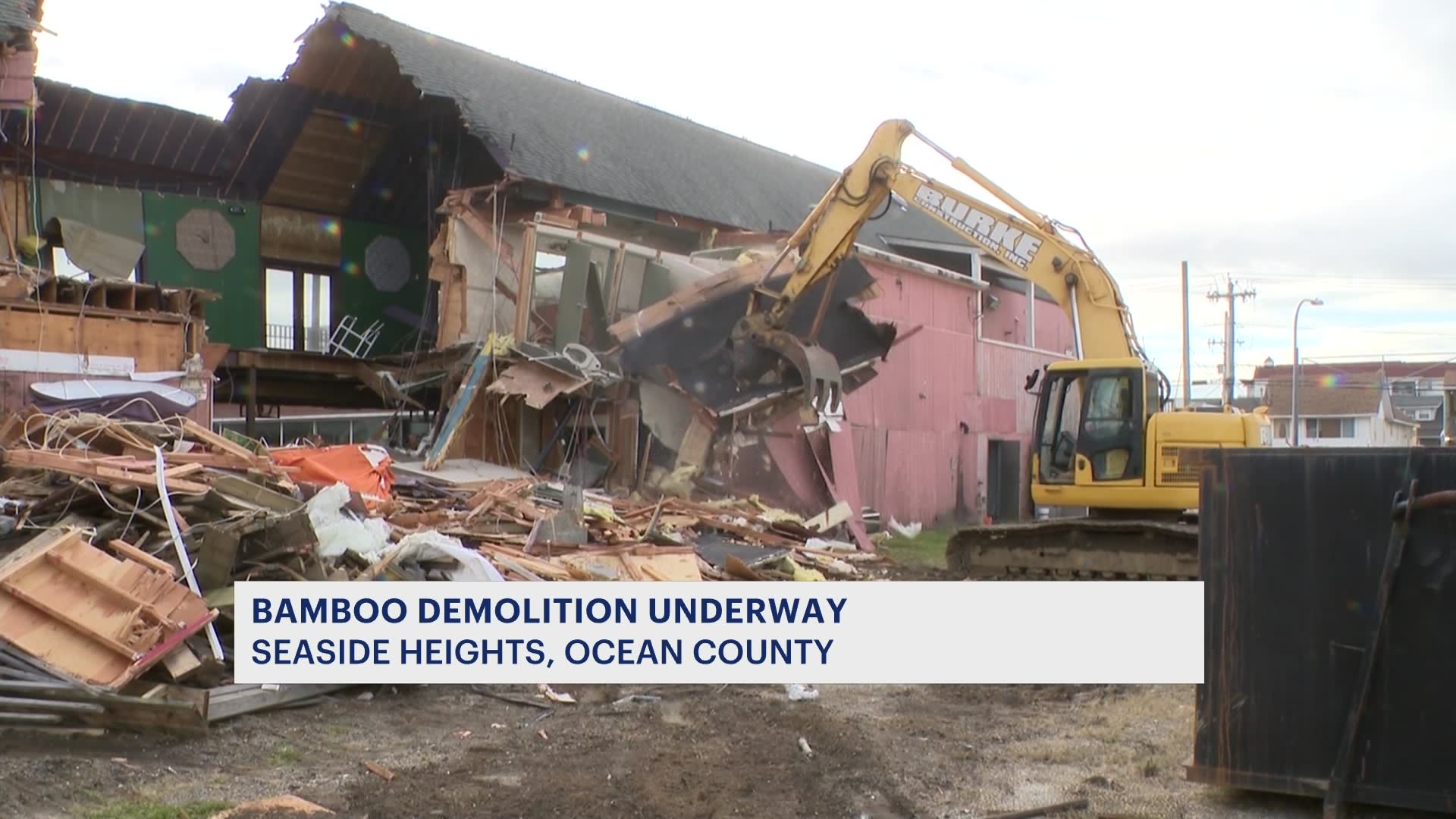 Seaside Heights' Bamboo Bar - of 'Jersey Shore' fame - demolished