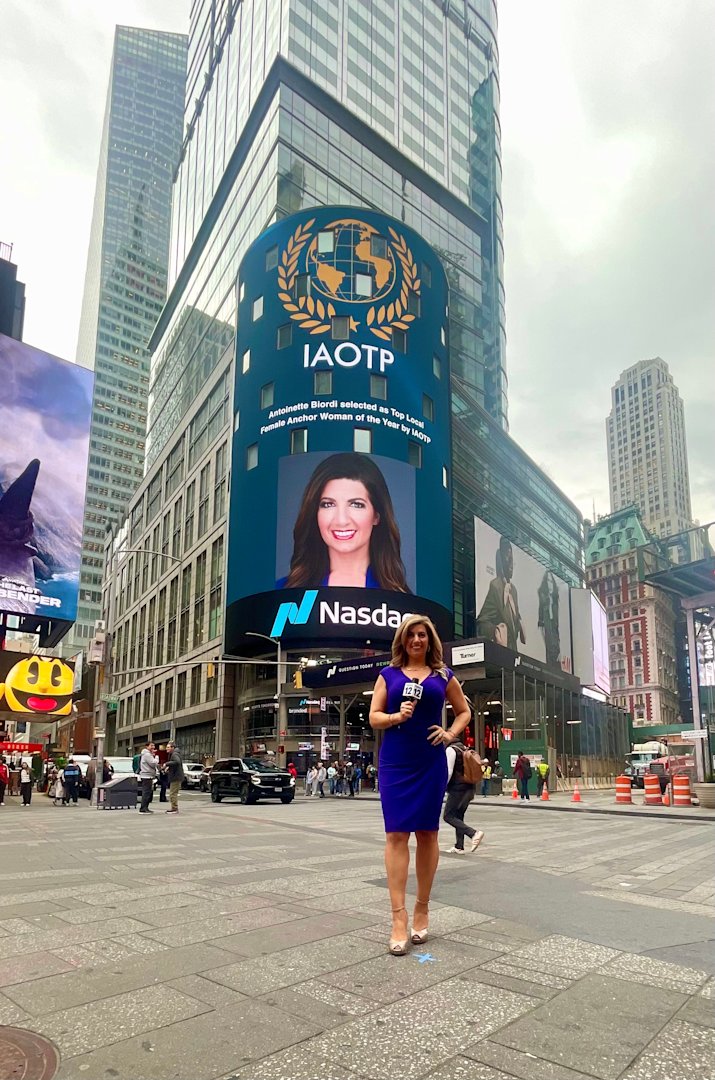 Antoinette Biordi selected as 'Top Local Female Anchor Woman of the ...