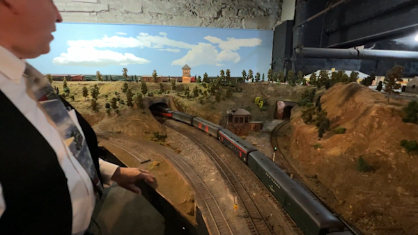 Stamford Model Railroad Club holds its annual holiday model train display