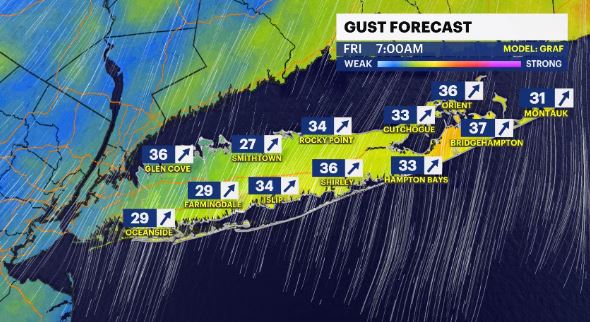 WEATHER TO WATCH: Heavy rain, strong winds expected overnight into Friday
