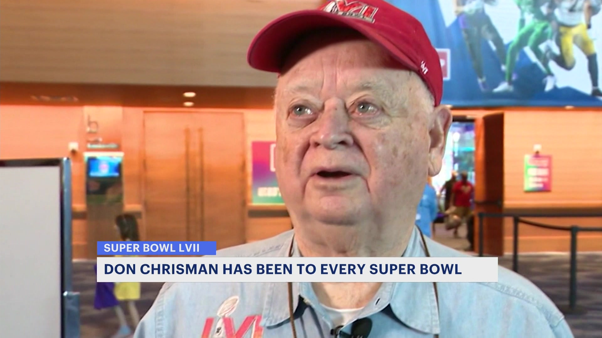 This man never missed a Super Bowl game since 1967
