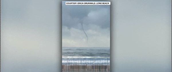 Must-see viewer video shows waterspout in Long Beach