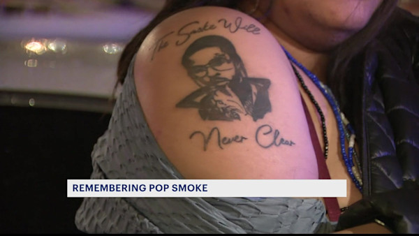 1 year later: Fans honor Pop Smoke in Canarsie on anniversary of his death