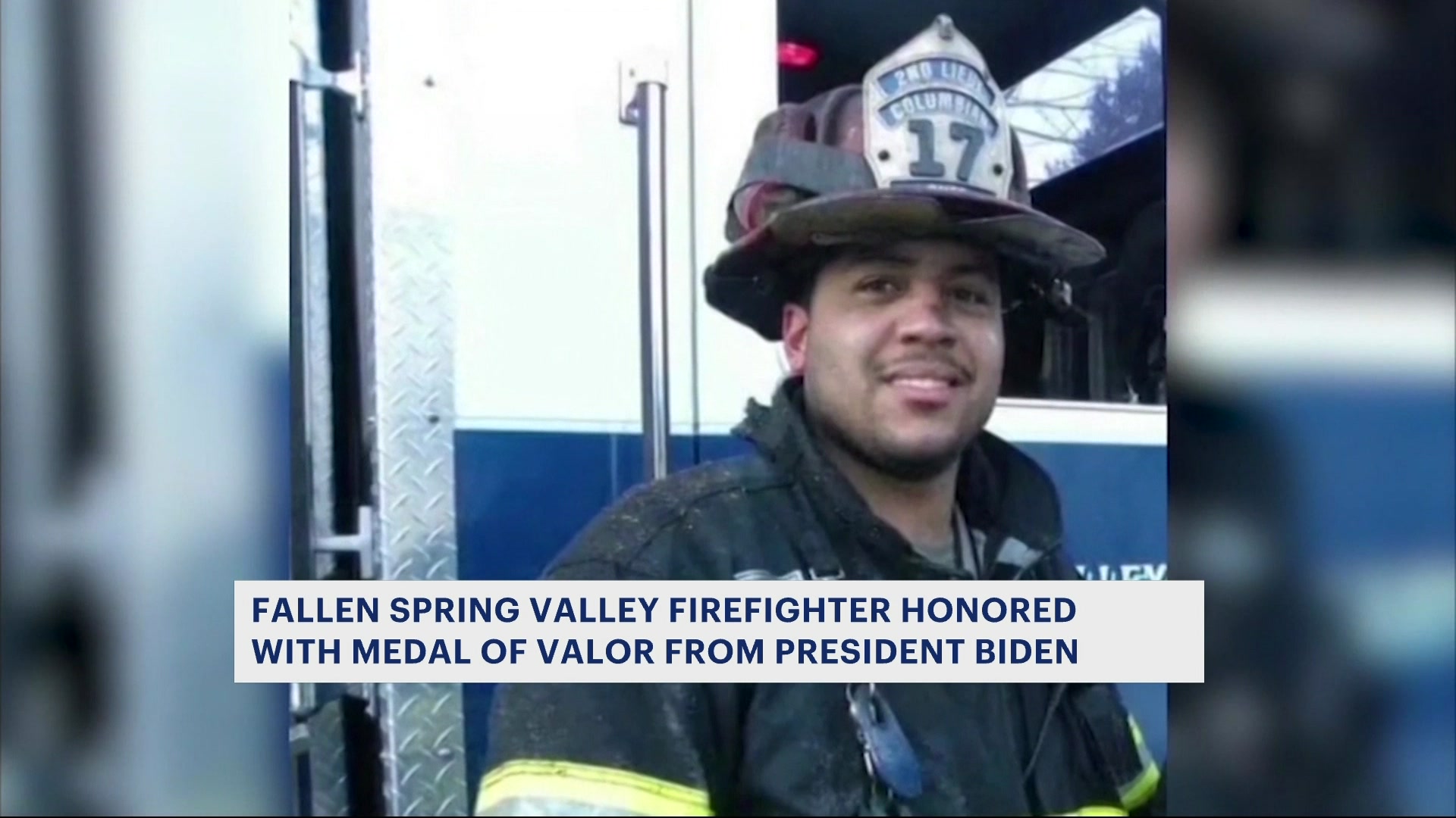 Spring Valley firefighter Jared Lloyd posthumously receives ...