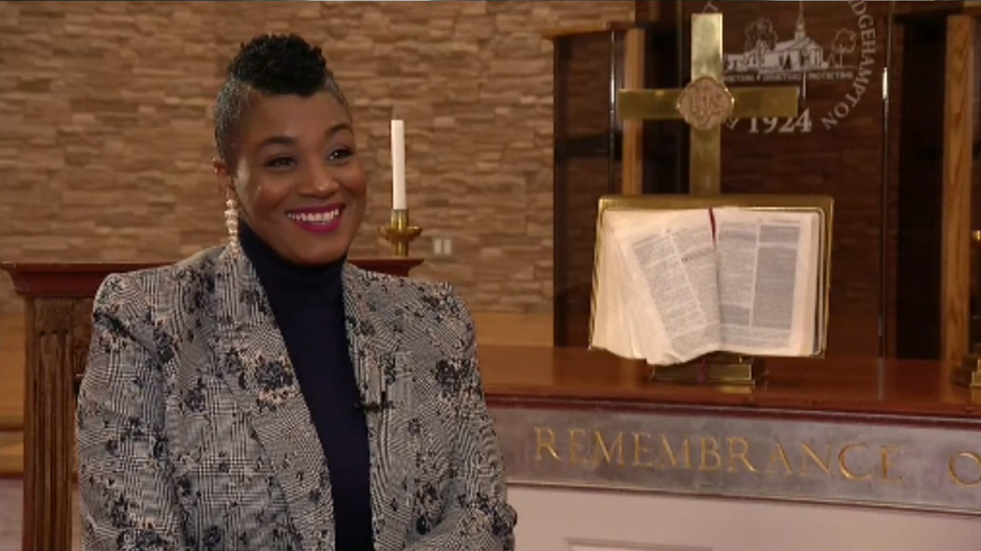 'There's nothing I love more.' Female pastor makes history at nearly ...