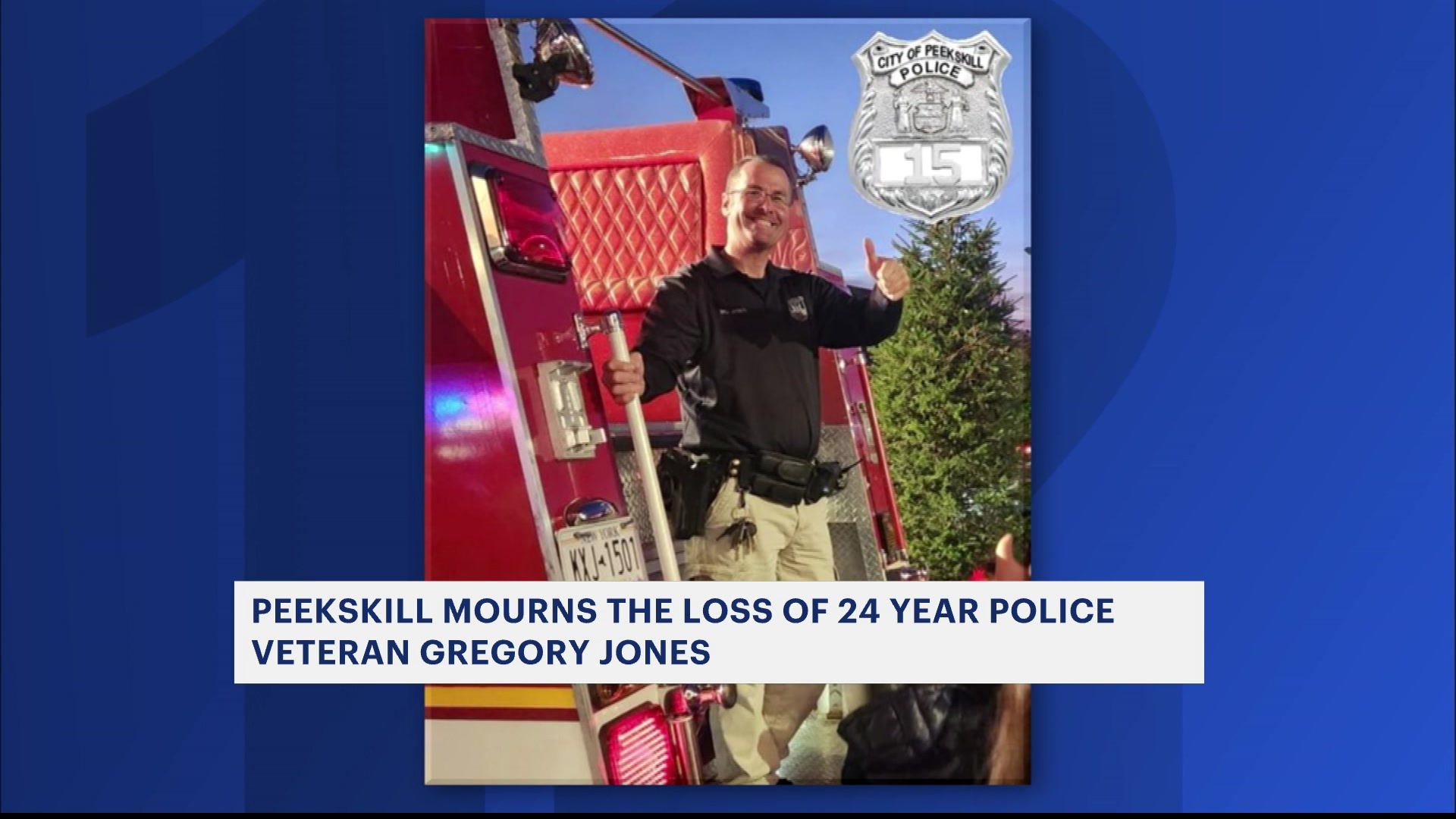 Peekskill mourns loss of 24-year police veteran Gregory Jones