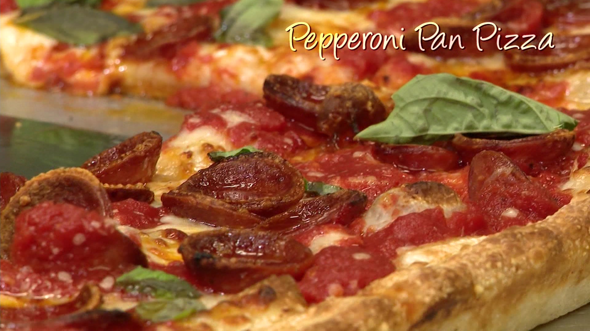 What's Cooking: Uncle Giuseppe's Marketplace's pepperoni pan pizza