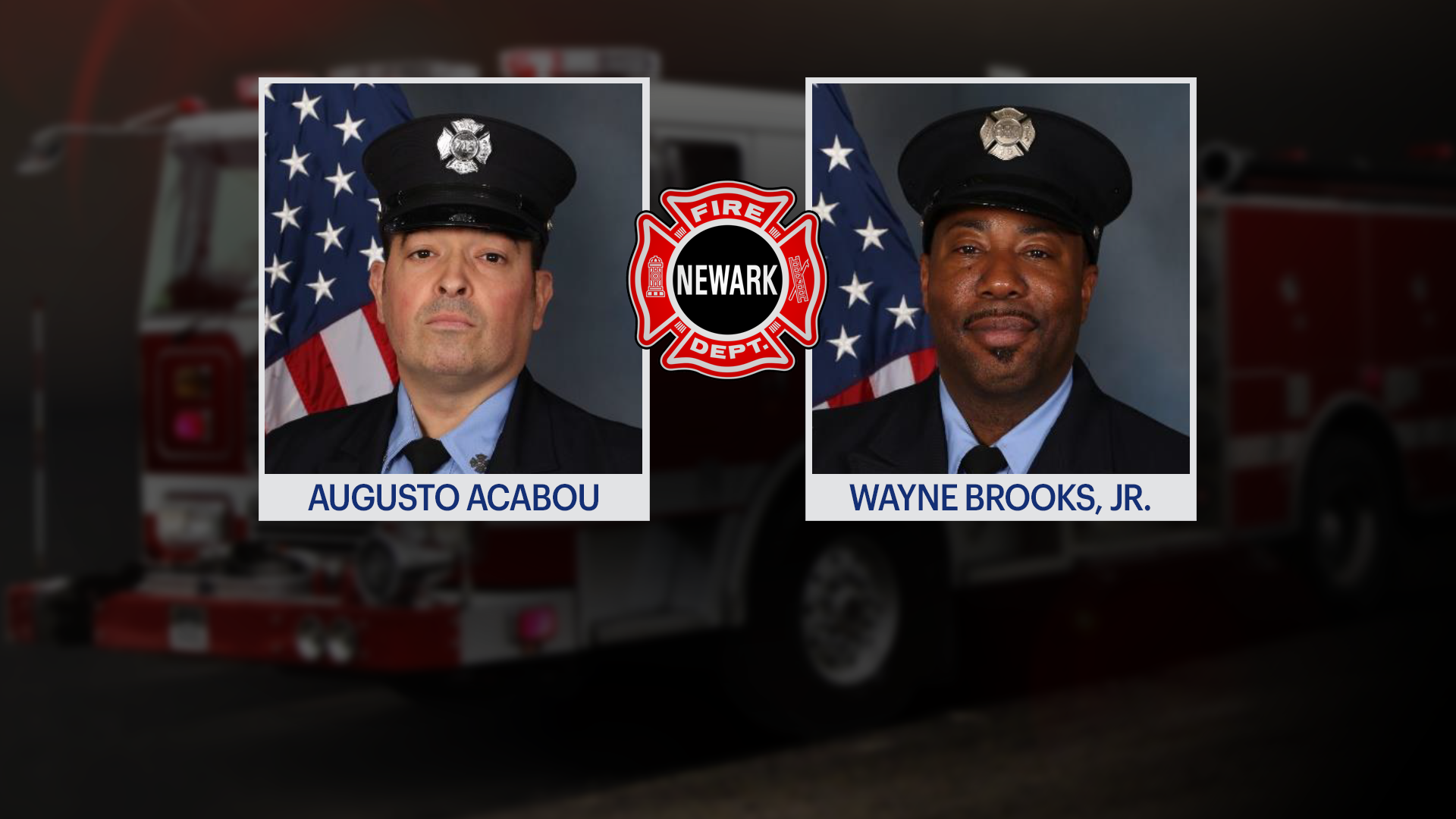 Funeral service details released for 2 Newark firefighters killed in action