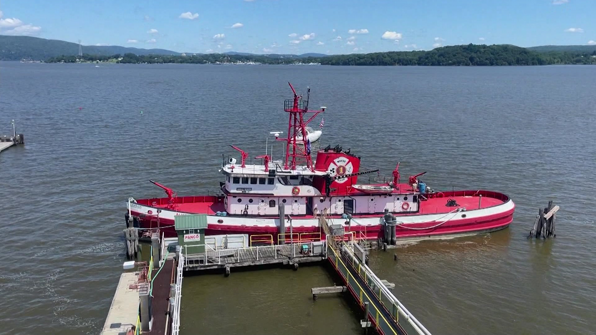 News 12 | Long Island | John D Mckean Fireboat Pivotal During 911 ...