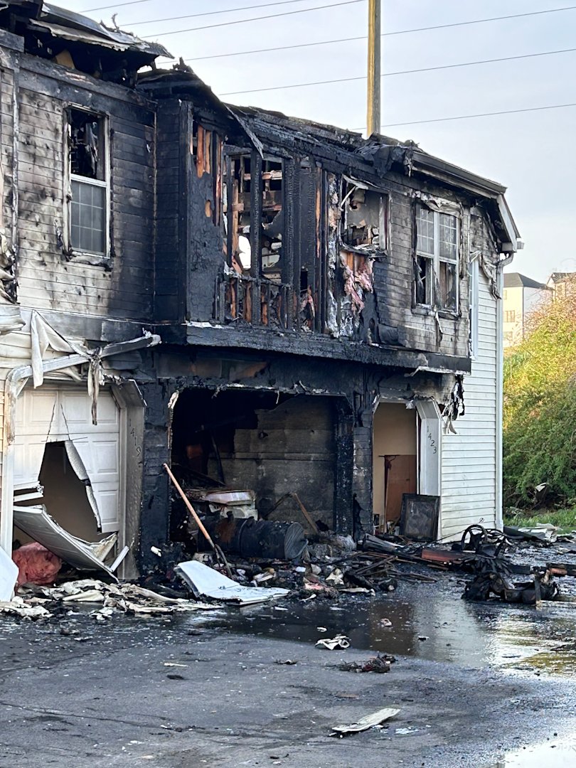 Heavy smoke and flames captured on video during Chester fire at ...