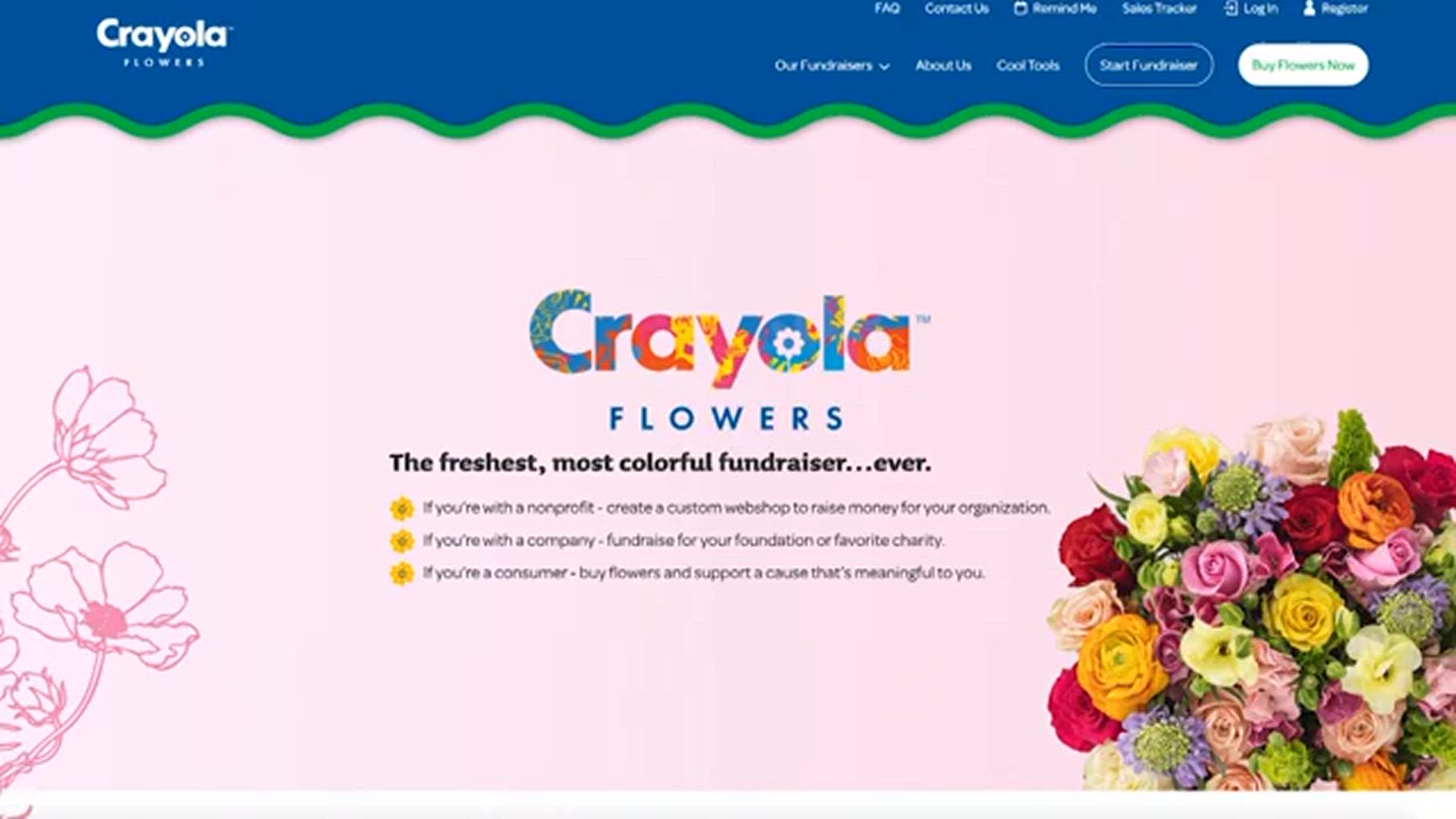Crayon maker Crayola launches online flower shop business
