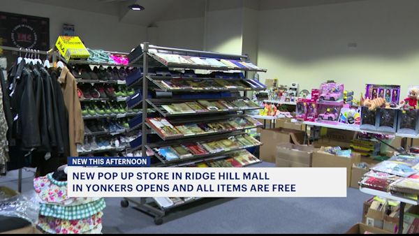 Pop-up store in Ridge Hill Mall offers free items to people in need