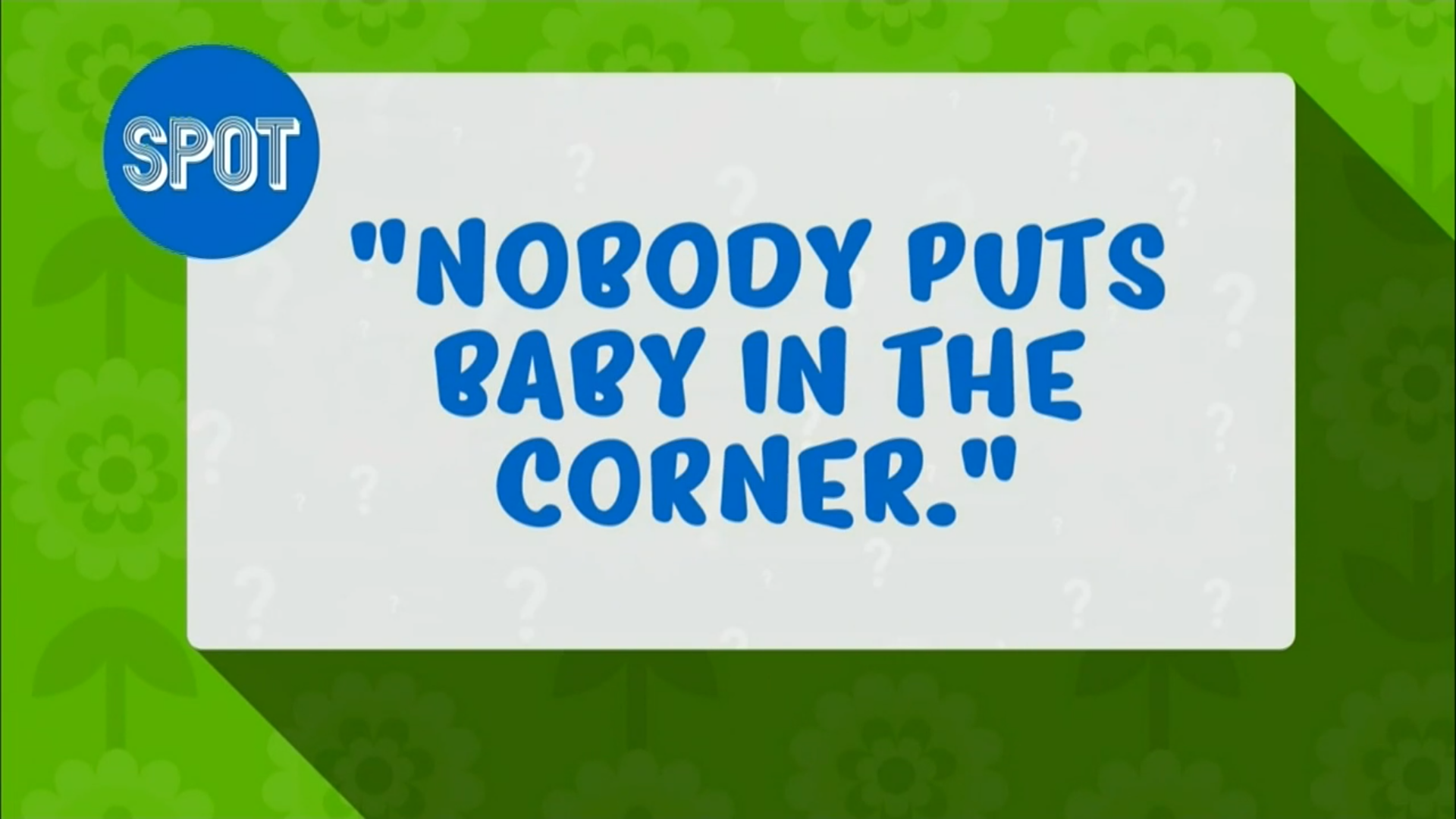 On the Spot: Famous movie lines