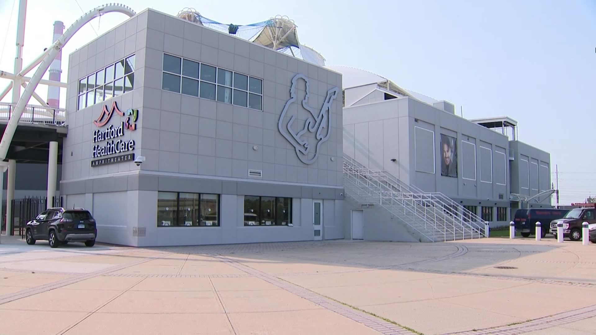 Take an exclusive look inside Bridgeport's Hartford HealthCare Amphitheater