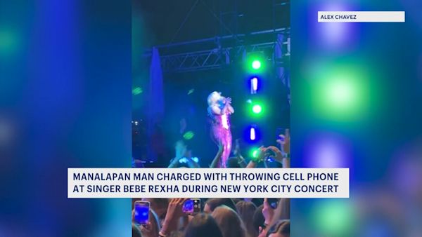 Man accused of throwing cellphone at singer Bebe Rexha faces felony ...