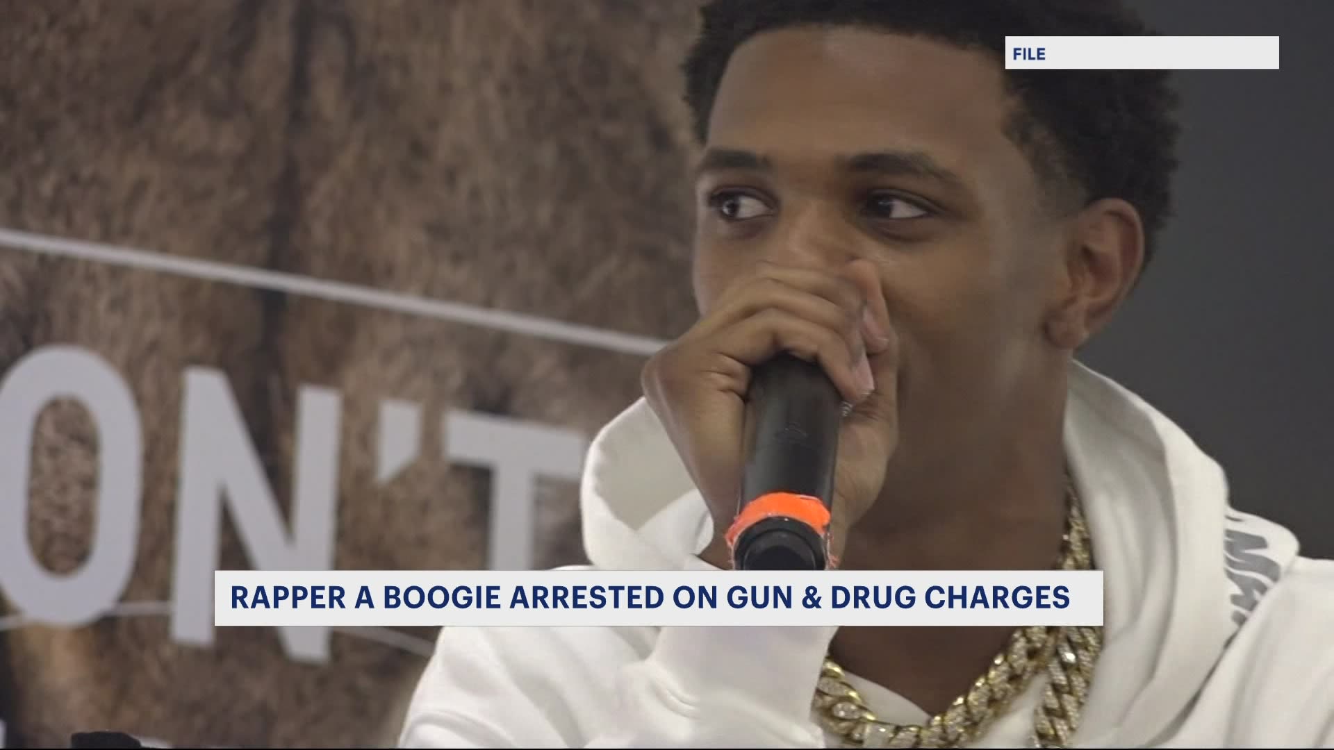 Rapper A Boogie Wit Da Hoodie arrested on gun, drug charges
