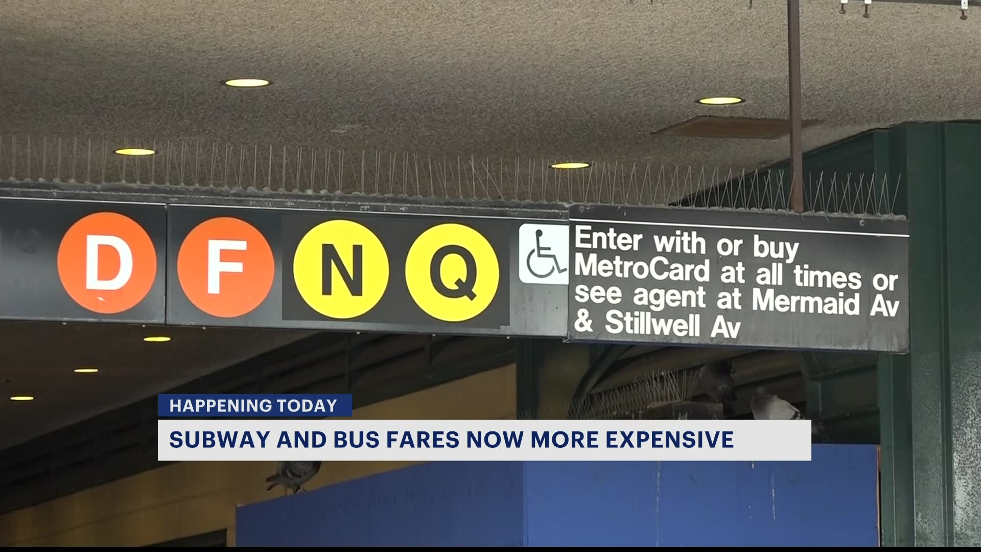 MTA subway, bus fare hike officially goes into effect