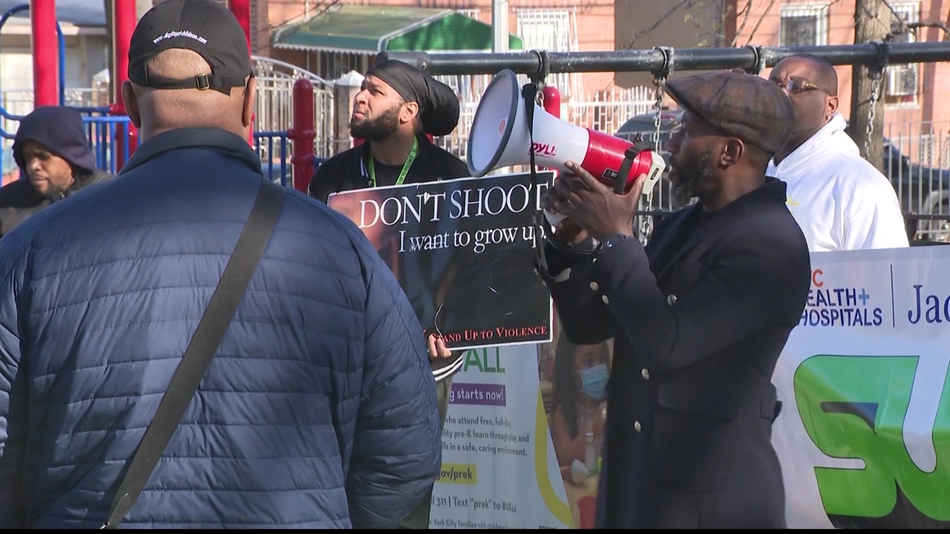 Bronx anti-gun advocates walk for peace as gun violence crime continues