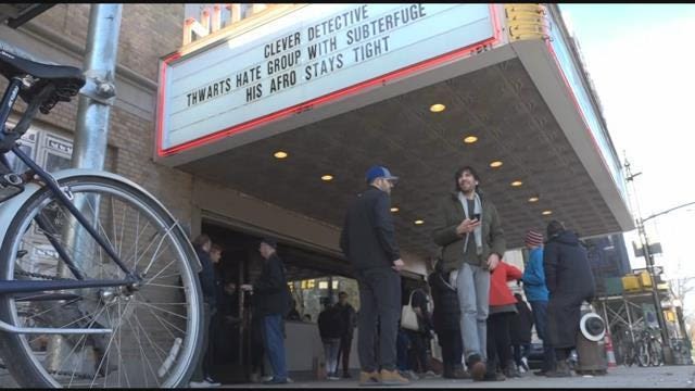 Thousands of moviegoers head to Nighthawk Theater in Park Slope on ...
