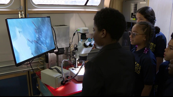Step aboard the BioBus - the Bronx's science lab on wheels for students