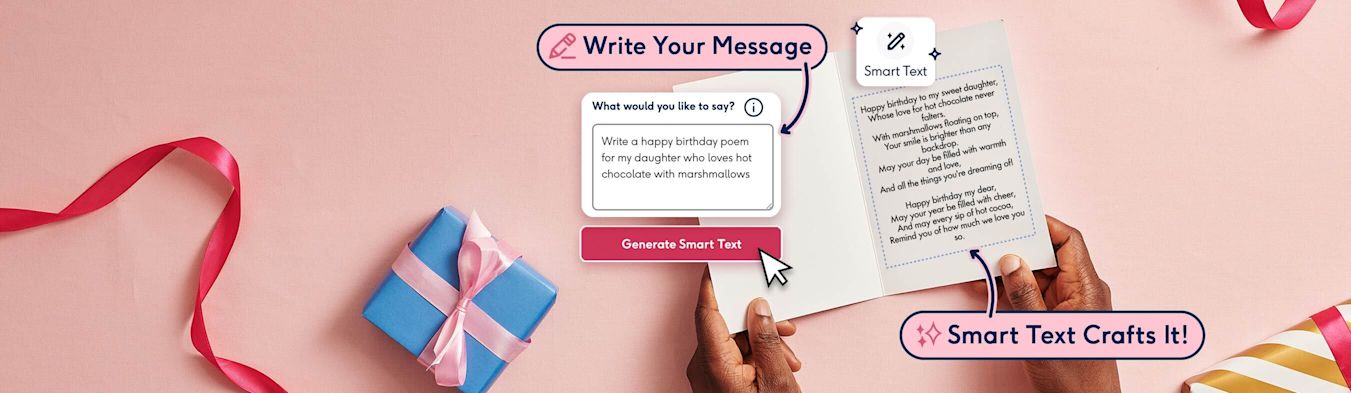 Smart Text | Moonpig