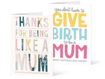 Personalised Mother's Day Cards