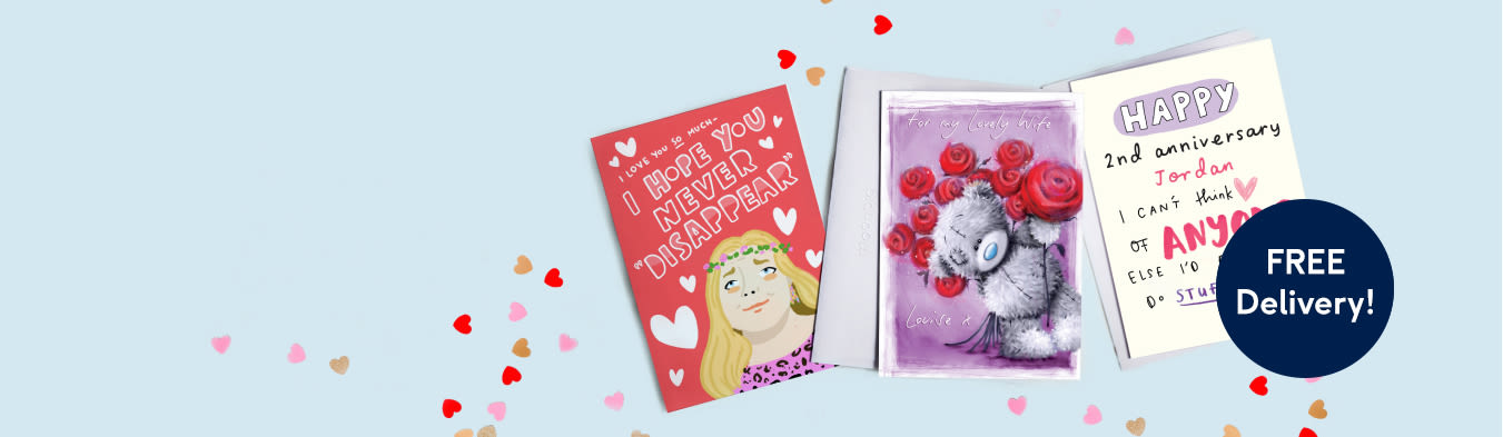 Personalized Anniversary Cards | Moonpig