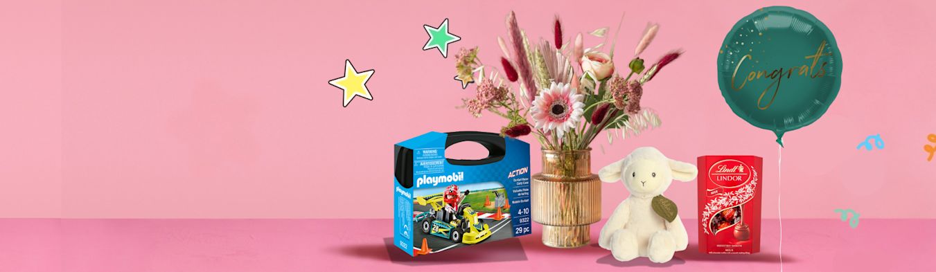 Gifts By Post | Next Day Delivery | Moonpig