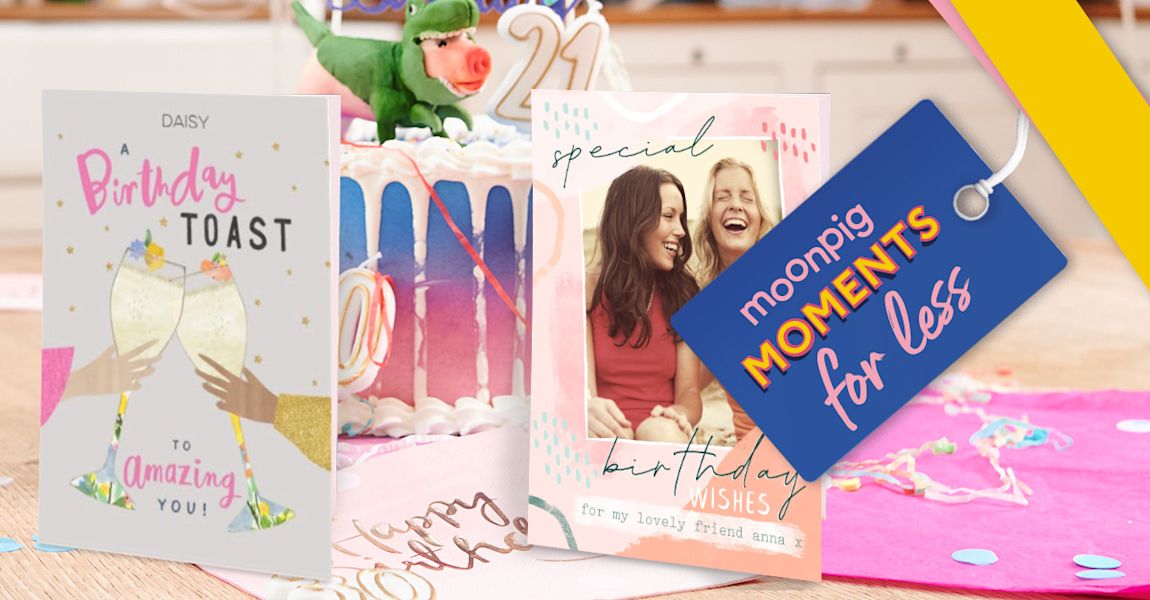 Moonpig | Greetings Cards, Gifts & Flowers | Next Day Delivery
