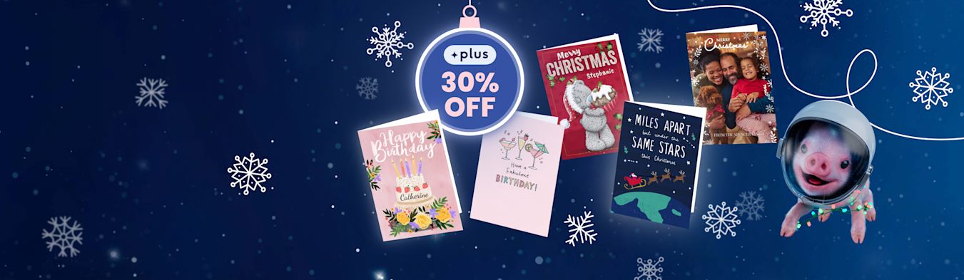 Moonpig Plus - Send Your First Card Free!