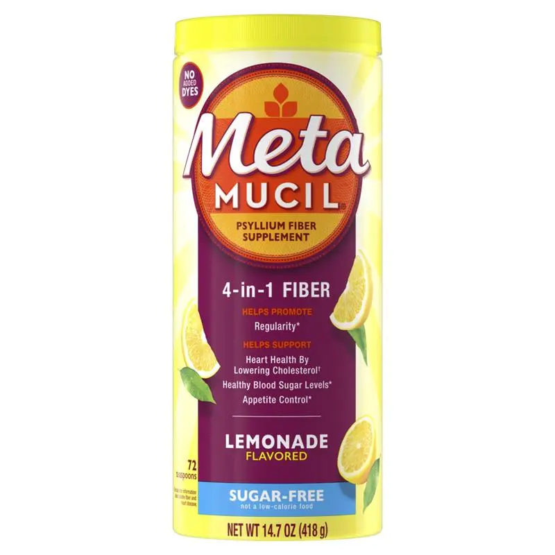 Metamucil Sugar-Free Lemonade Flavored | Metamucil®