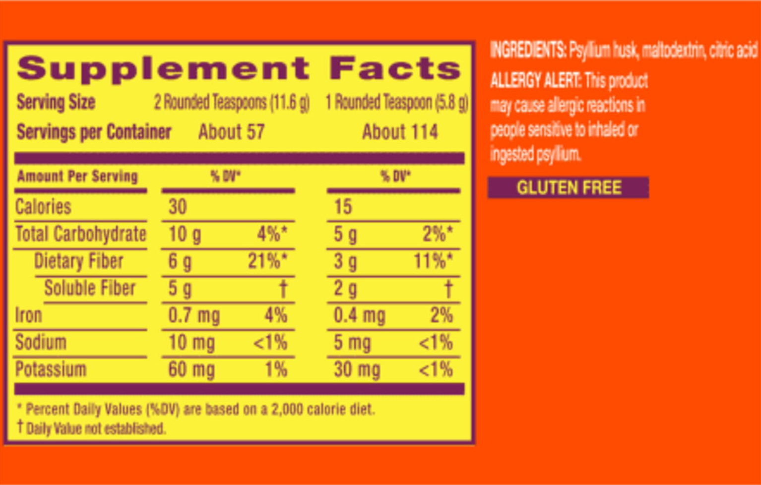 Metamucil, Sugar-Free, 4-in-1 Fiber, No Added Sweetener,, 41% OFF