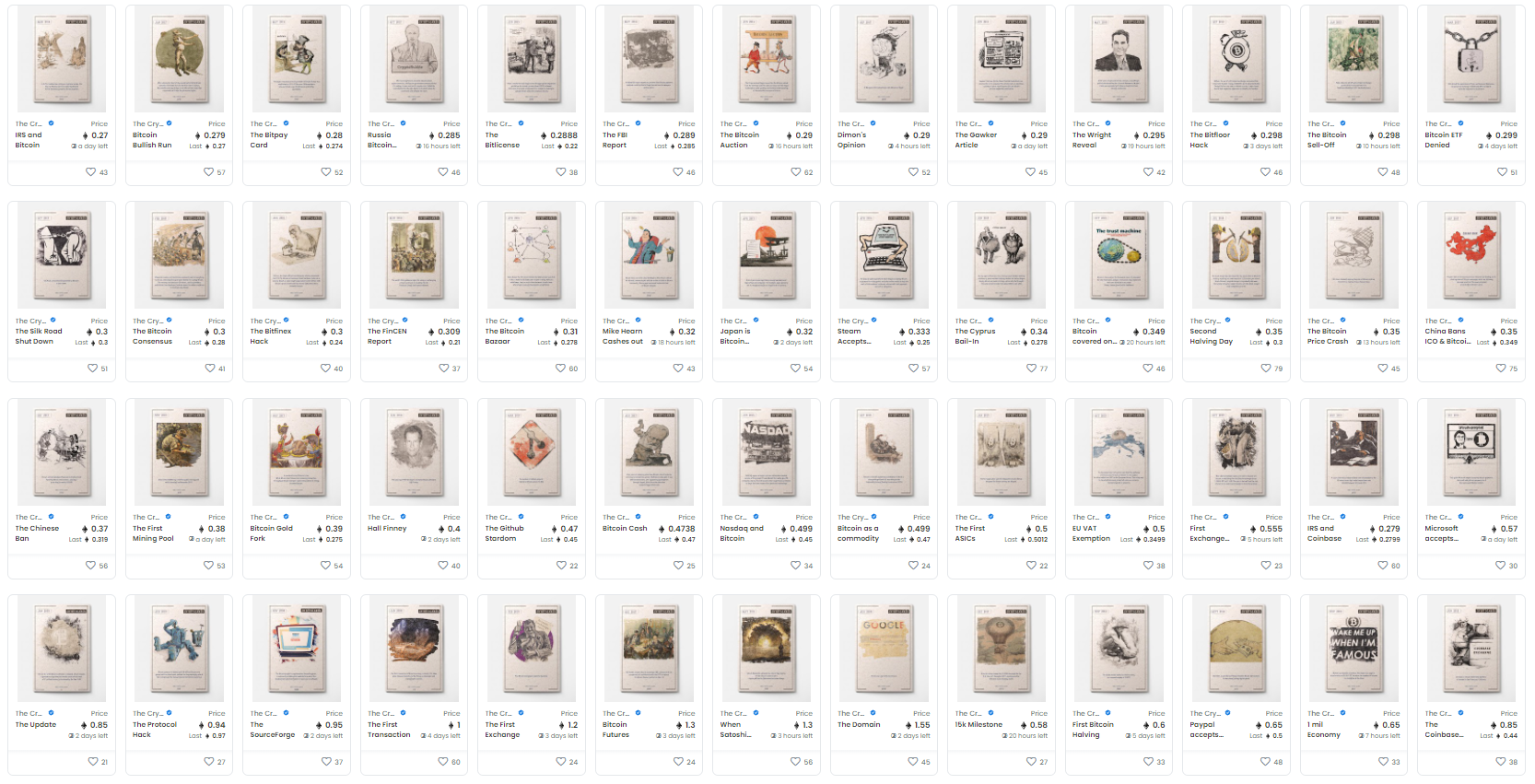 Project Breakdown: The Story of The CryptoCards Collection (2018) | Start with NFT's
