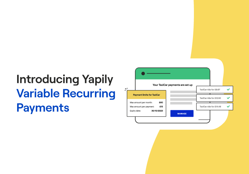 Introducing Variable Recurring Payments
