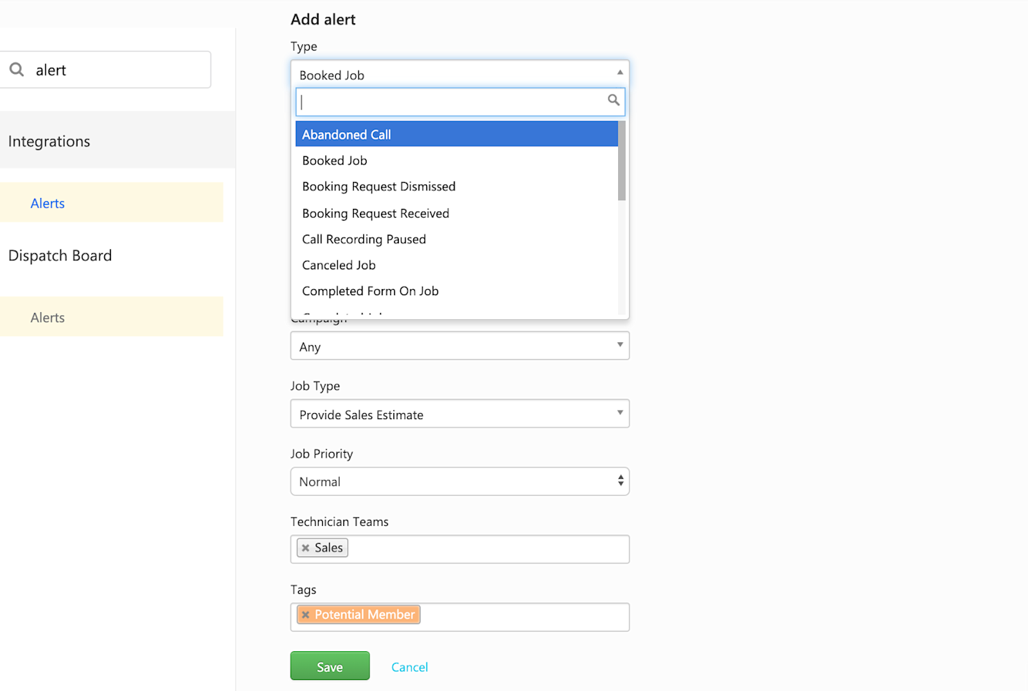 Setting Alerts Within Your Company: Chapter 13. Management and Office ...