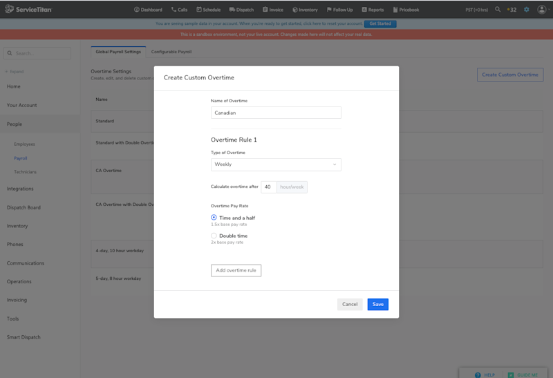 Contractor Timesheet & Performance Pay Software | ServiceTitan