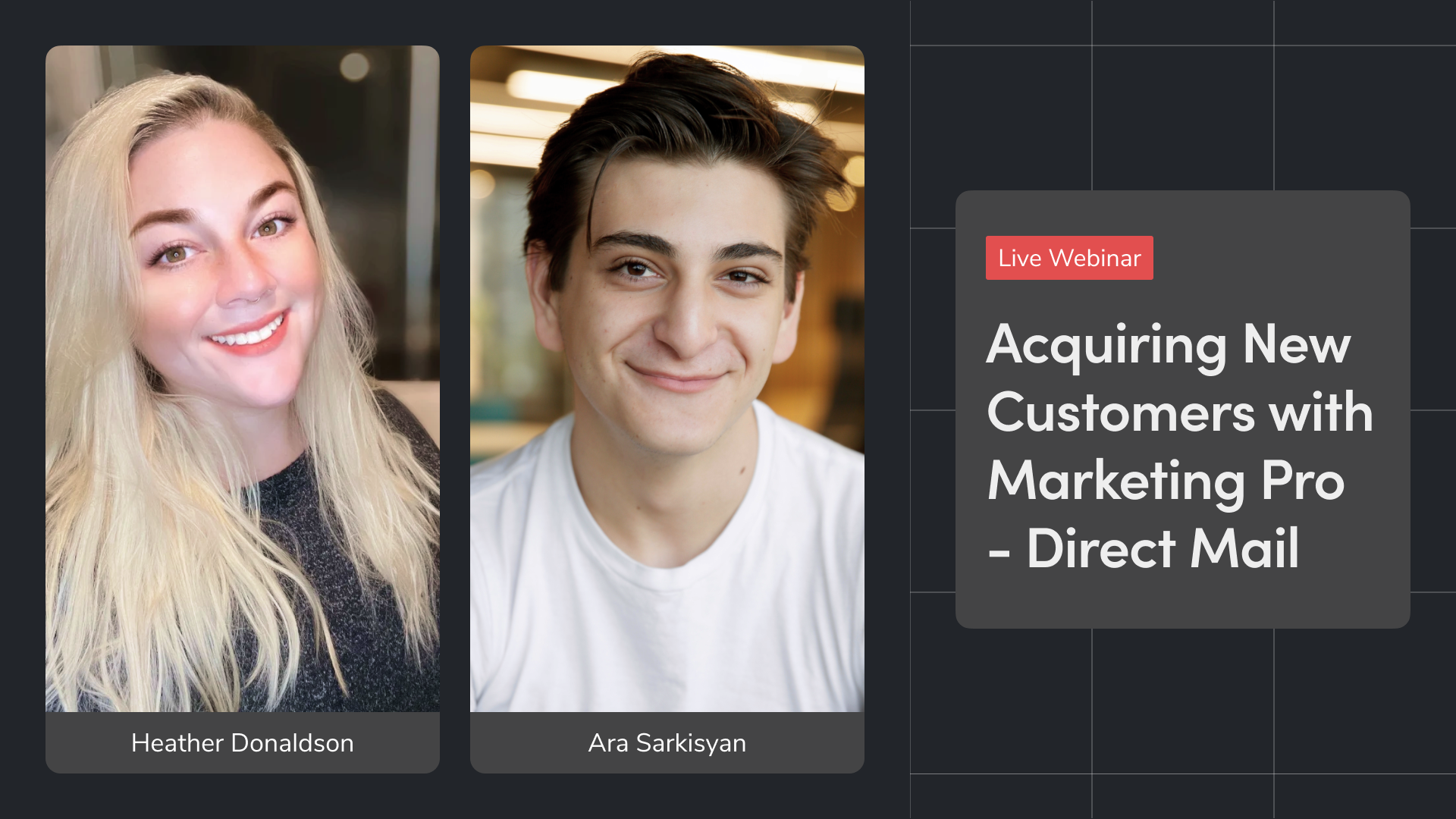 Acquiring New Customers with Marketing Pro - Direct Mail