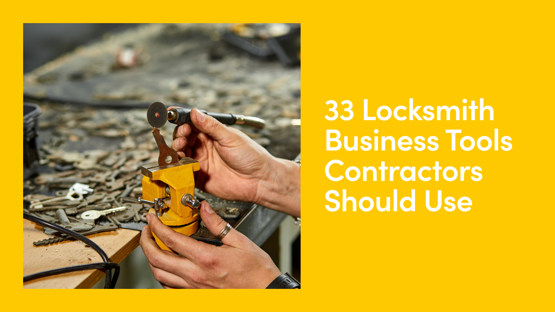 31 Locksmith Business Tools Contractors Should Use